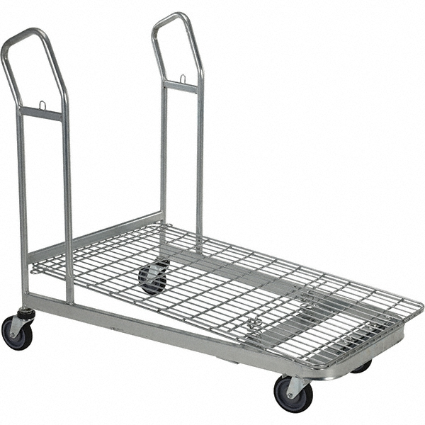 Vestil - ZINC-PLATED WIRE CART | MSC Direct
