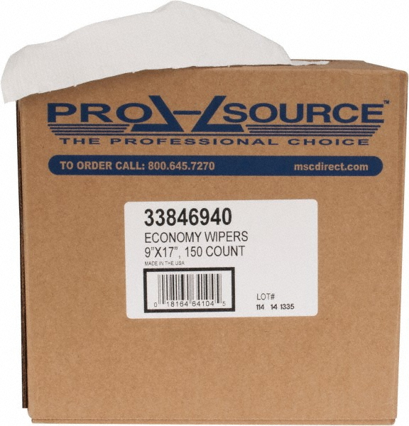 PRO-SOURCE - Wipes: Dry - 33846940 - MSC Industrial Supply