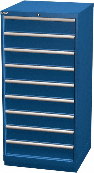 LISTA - Modular Steel Storage Cabinet: 28-1/4" Wide, 28-1/2" Deep, 59-1 ...