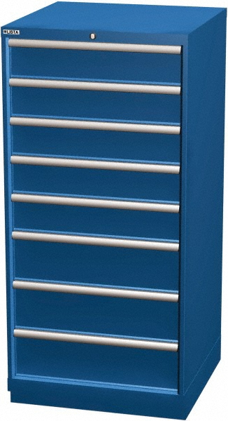 LISTA - Modular Steel Storage Cabinet: 28-1/4" Wide, 28-1/2" Deep, 59-1 ...