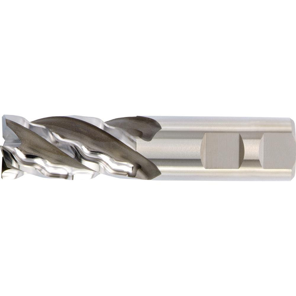 Widia - Corner Chamfer End Mill: 1-1/4" Dia, 4" LOC, 6 Flutes, 0.039 ...