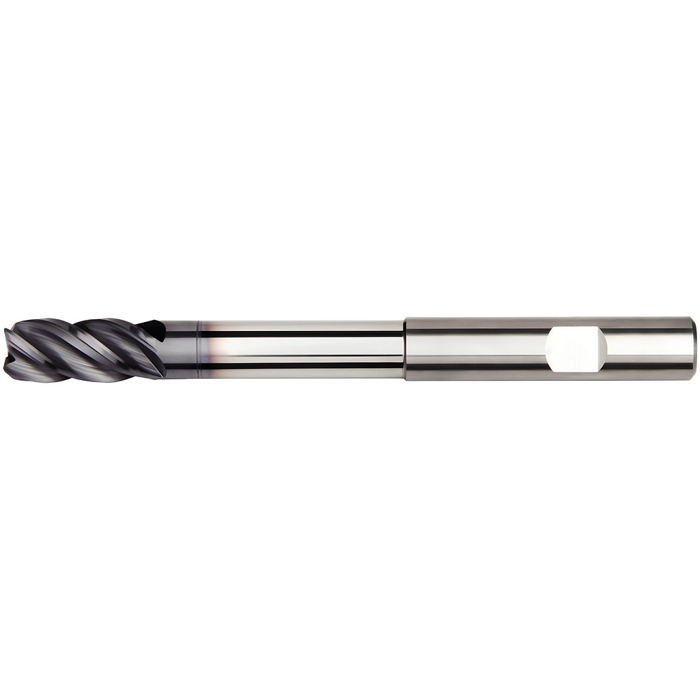 Widia - Corner Chamfer End Mill: 8.00 mm Dia, 16.00 mm LOC, 4 Flute, 0. ...