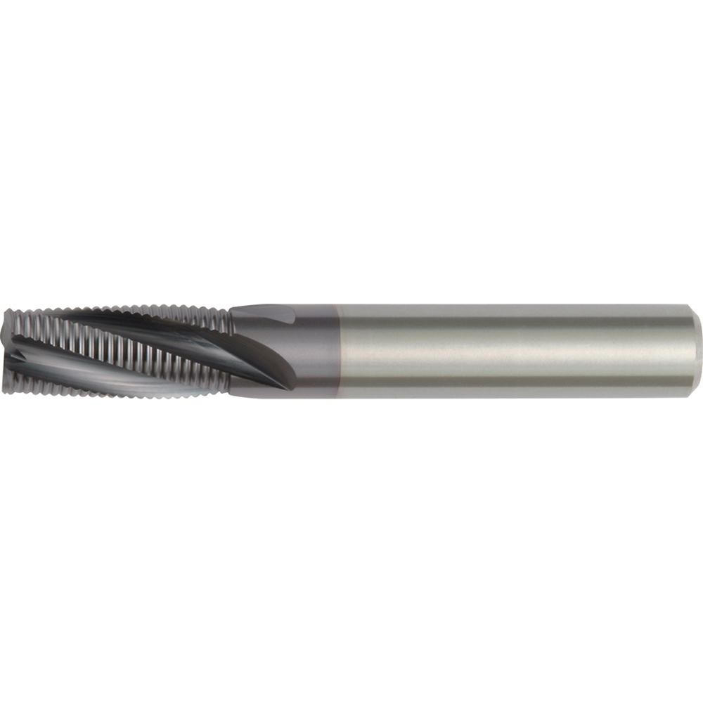 Widia - Corner Chamfer End Mill: 25 mm Dia, 45 mm LOC, 5 Flutes, 0.5 mm ...