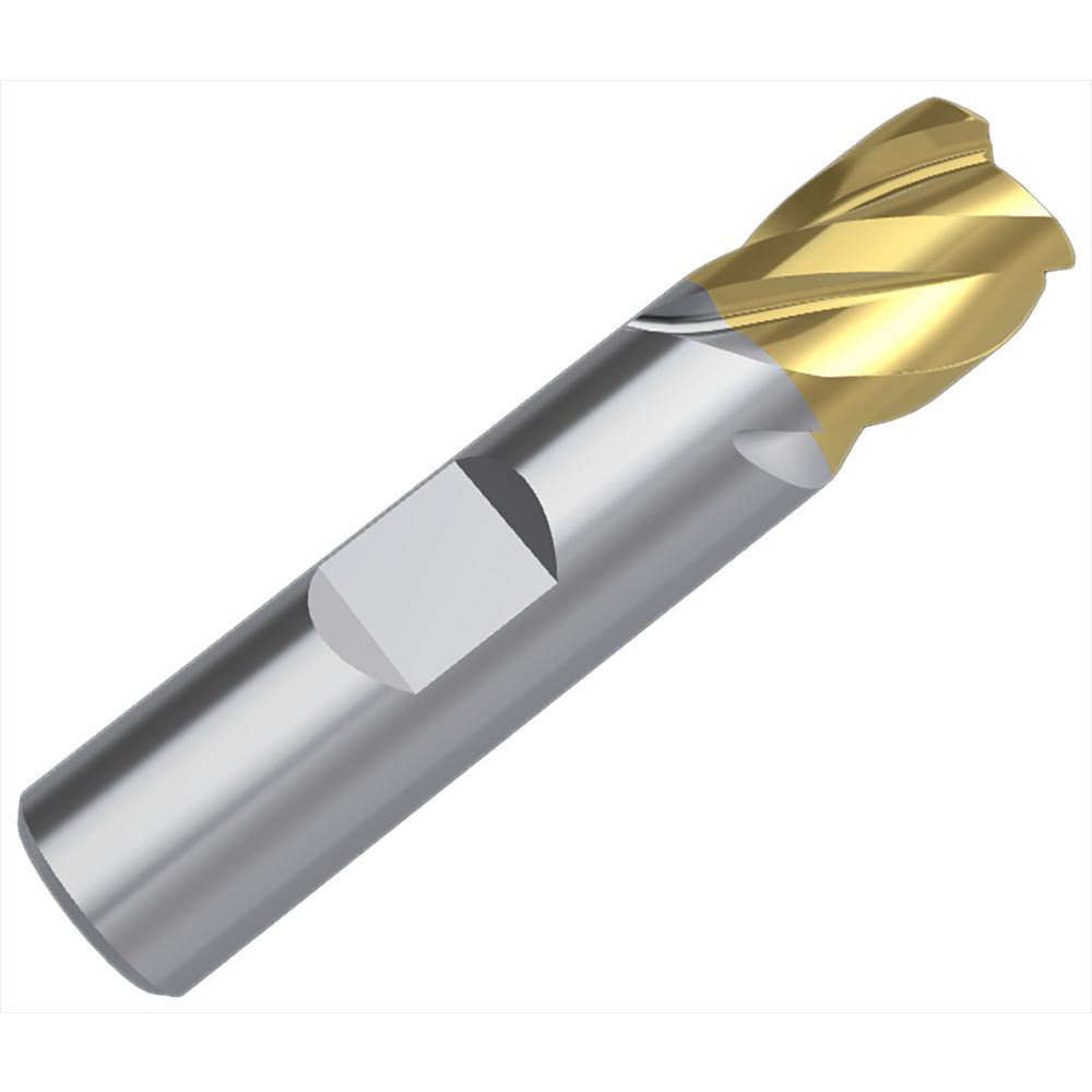 Widia - Corner Chamfer End Mill: 8.00 mm Dia, 11.00 mm LOC, 4 Flute(s ...