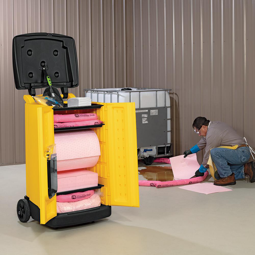 New Pig - Spill Kits; Kit Type: Chemical & Hazardous Material Spill Kit ...