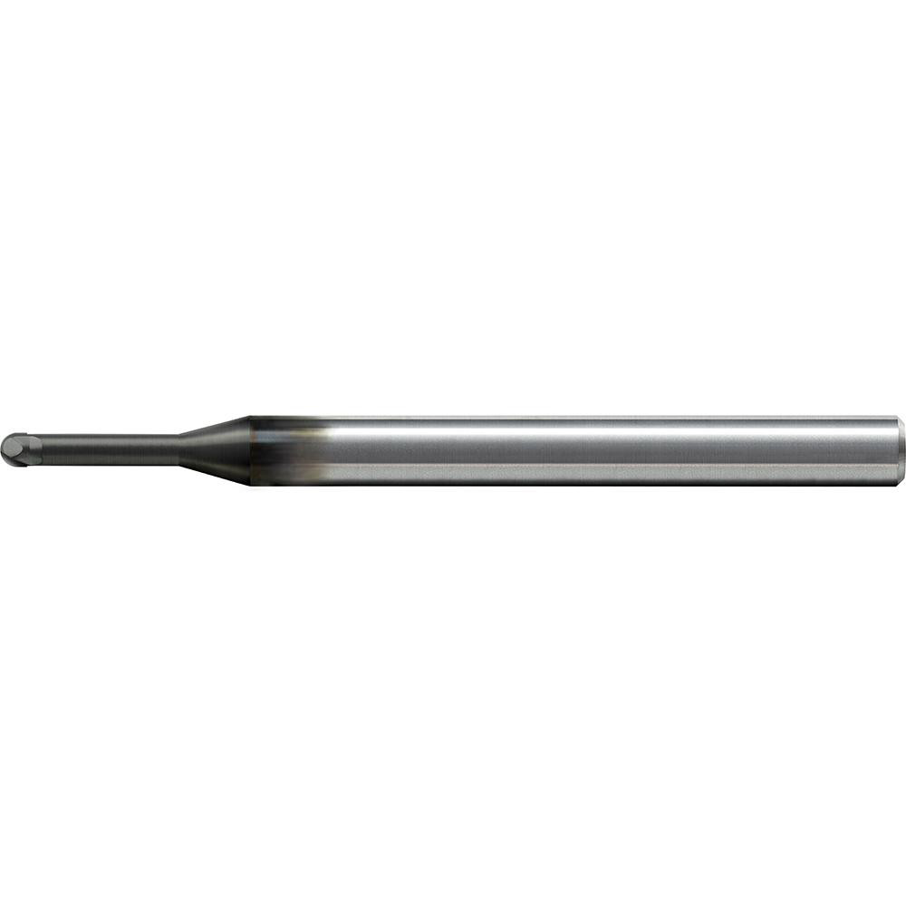 US Union Tool - Ball End Mill: 3.00 mm Dia, 2.10 mm LOC, 2 Flute, Solid ...