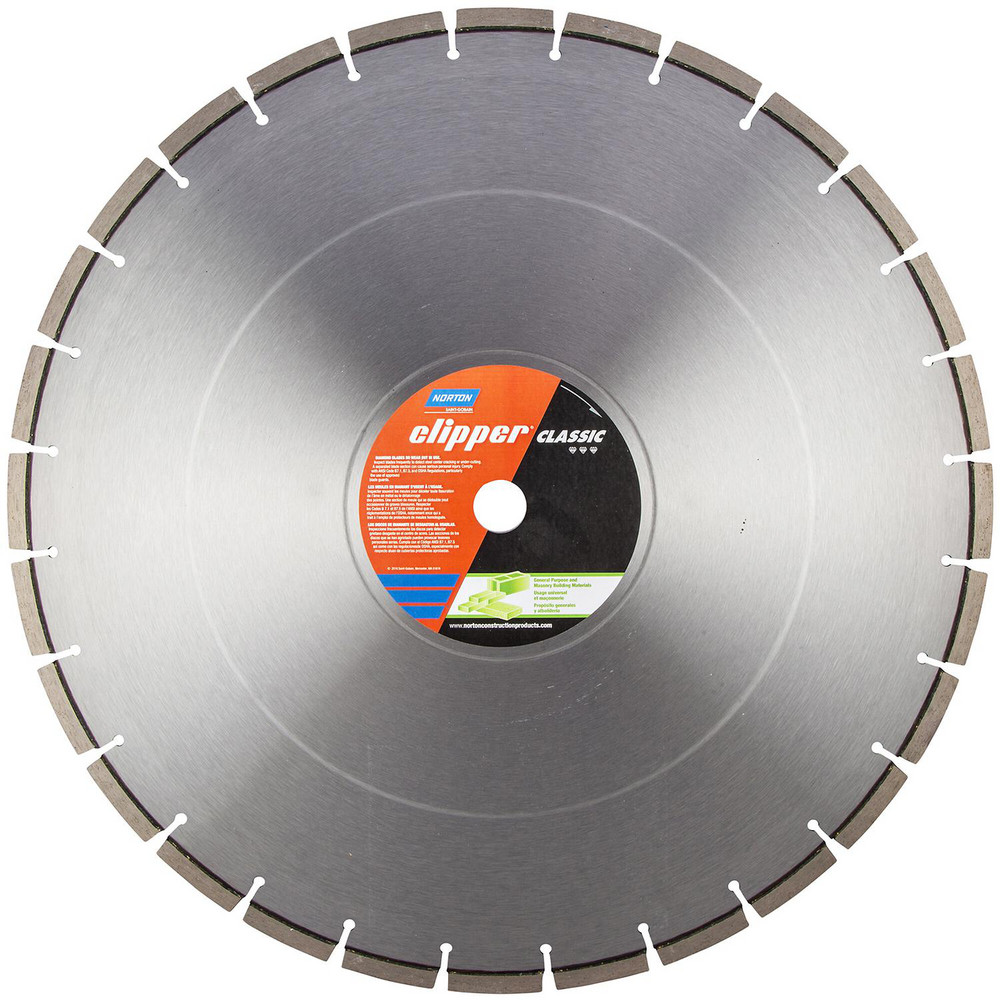 Norton - Wet & Dry Cut Saw Blade: 20" Dia, 1" Arbor Hole, 0.165" Kerf ...