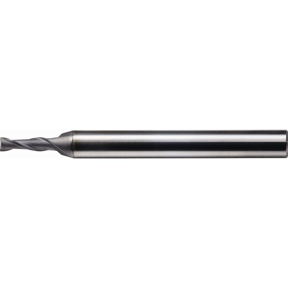 US Union Tool - Square End Mill: 2.00 mm Dia, 6.00 mm LOC, 2 Flute ...