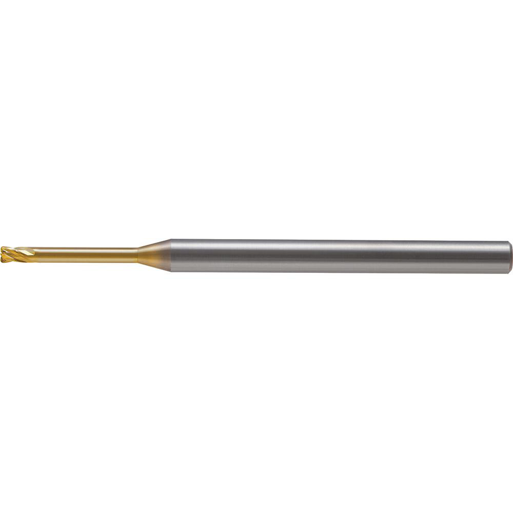 US Union Tool - Square End Mill: 2 mm Dia, 4 Flutes, 2 mm LOC, Solid ...