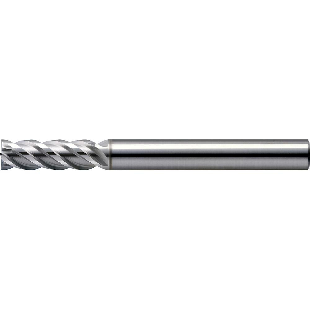 US Union Tool - Square End Mill: 8.00 mm Dia, 12.00 mm LOC, 4 Flute ...