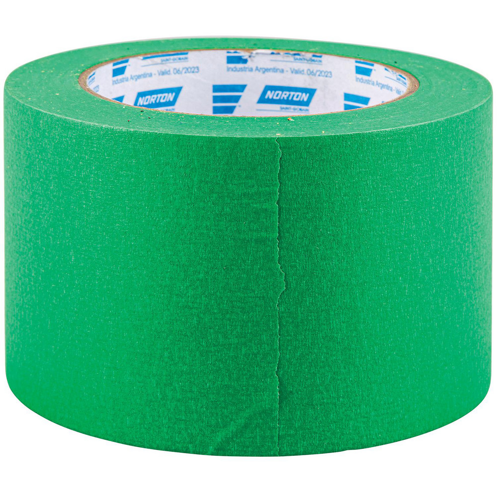 Norton - Masking Tape: 54.7 yd Long, 0.01 mil Thick, Green | MSC Direct