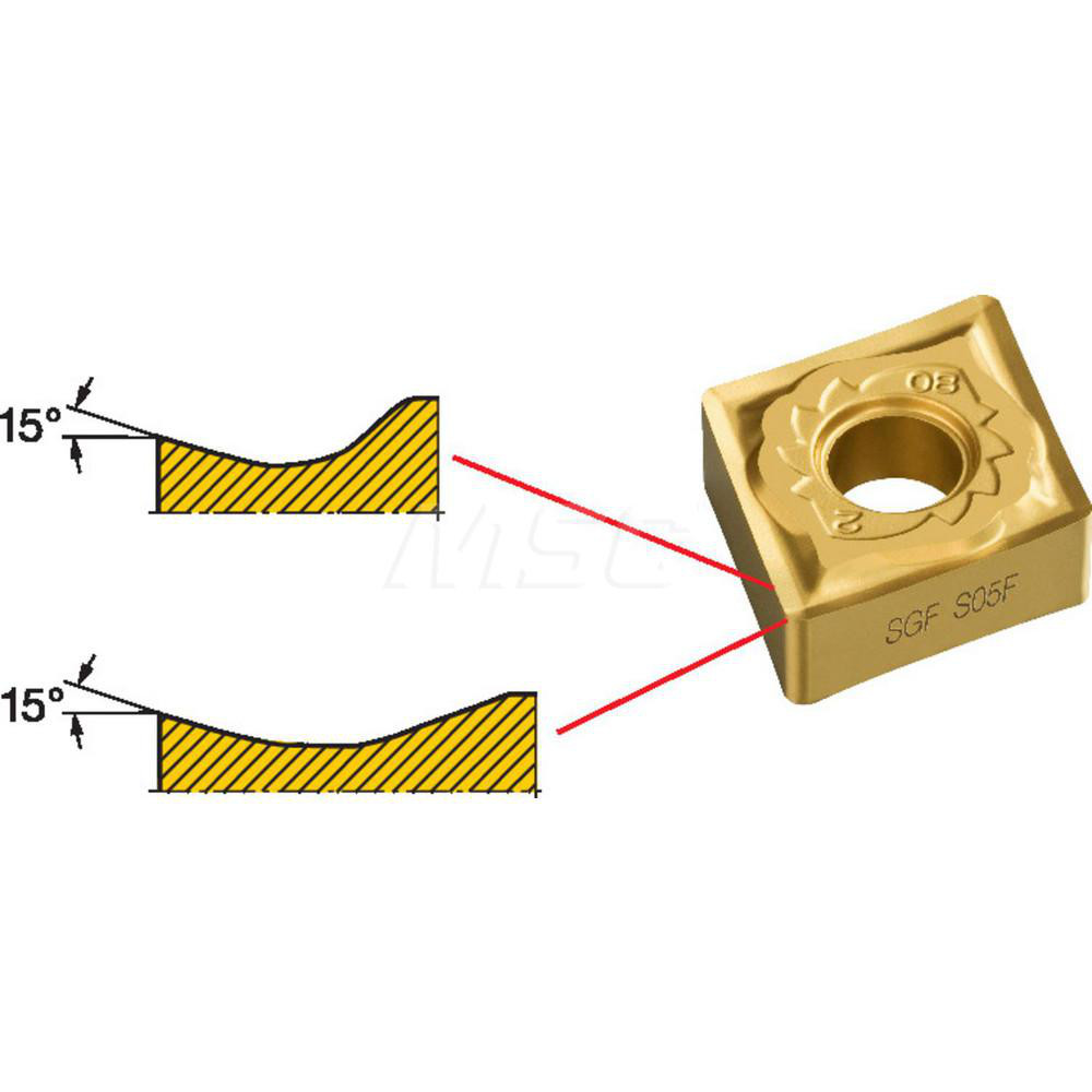 Sandvik Coromant - Turning Insert: CNGG43.50-SGF 1105, Carbide | MSC Direct