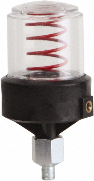 PRO-LUBE - 1 Ounce Reservoir Capacity, 1/8 NPT Thread, Polycarbonate ...