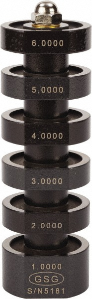 Glastonbury Gage & Southern Gage - GSG - 1 to 6" Caliper Calibration ...