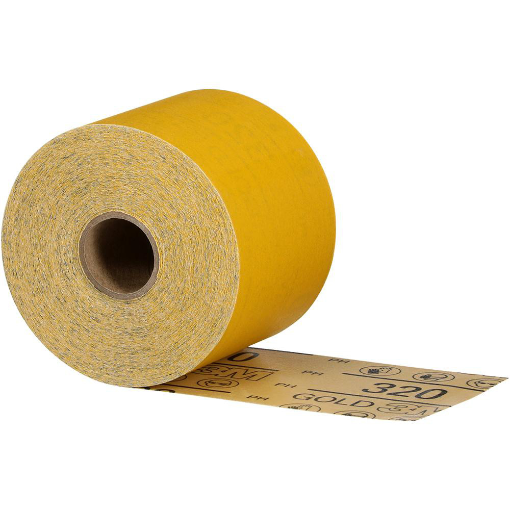 3M - Adhesive-Backed Sanding Sheets: Abrasive Material: Aluminum Oxide ...