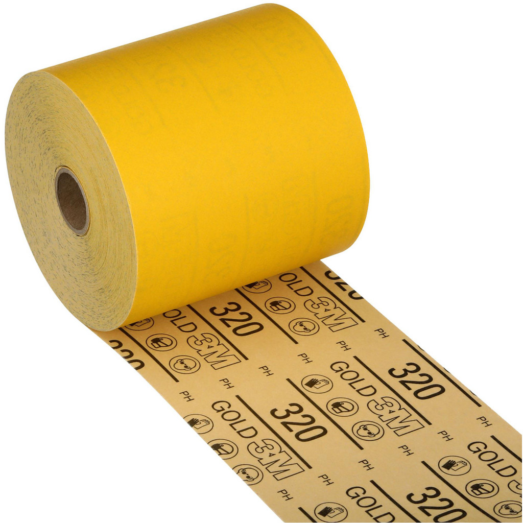 3M - Adhesive-Backed Sanding Sheets: Abrasive Material: Aluminum Oxide ...