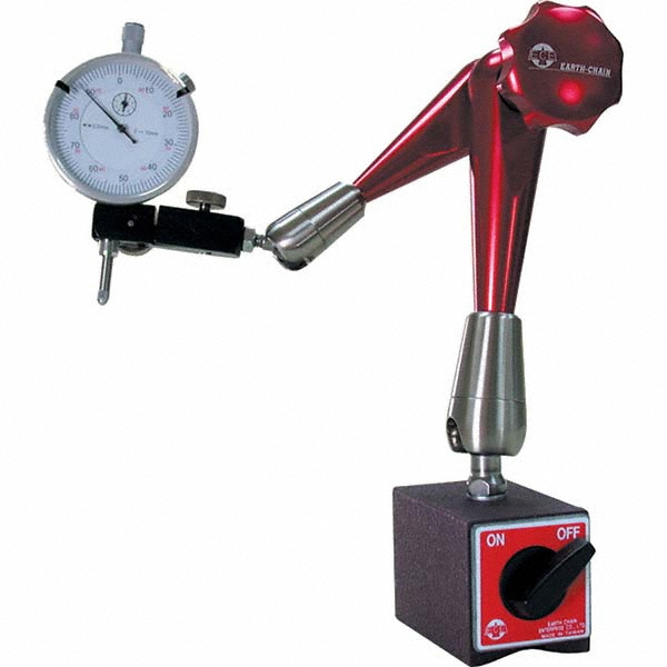 Techniks - Magnetic Indicator Base: 3-1/8" Base Length, 2" Base Width ...
