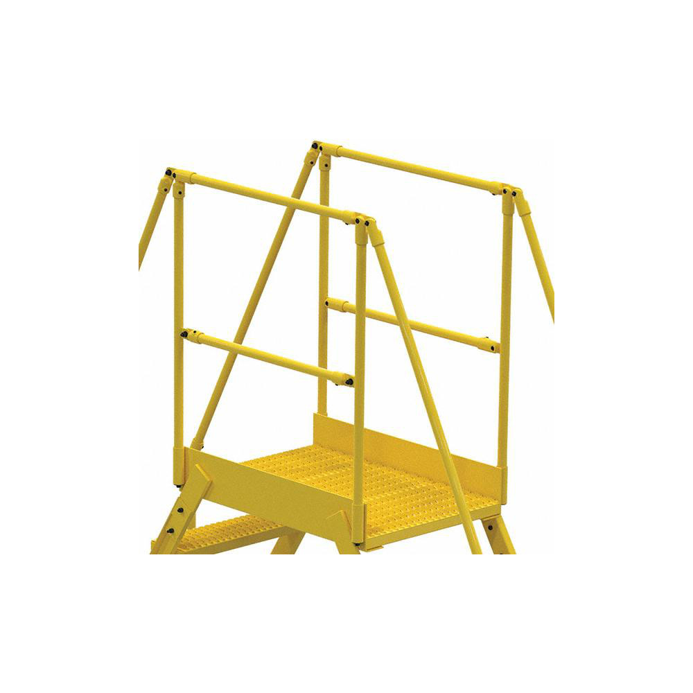Vestil - 5-Step Steel Crossover Bridge: 500 lb Capacity, 23-1/2 ...