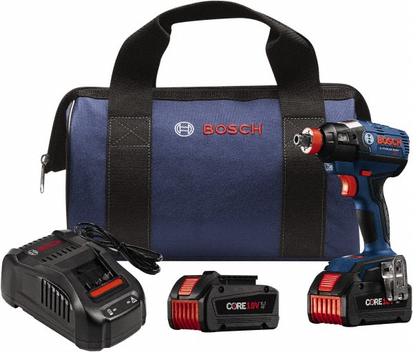 Bosch - 18 Volt, 1/4" Drive, 1,650 In/Lb Torque, Cordless Impact Driver ...