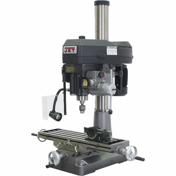 Jet - Mill Drill Machine: 20-1/2" Travel | MSC Direct