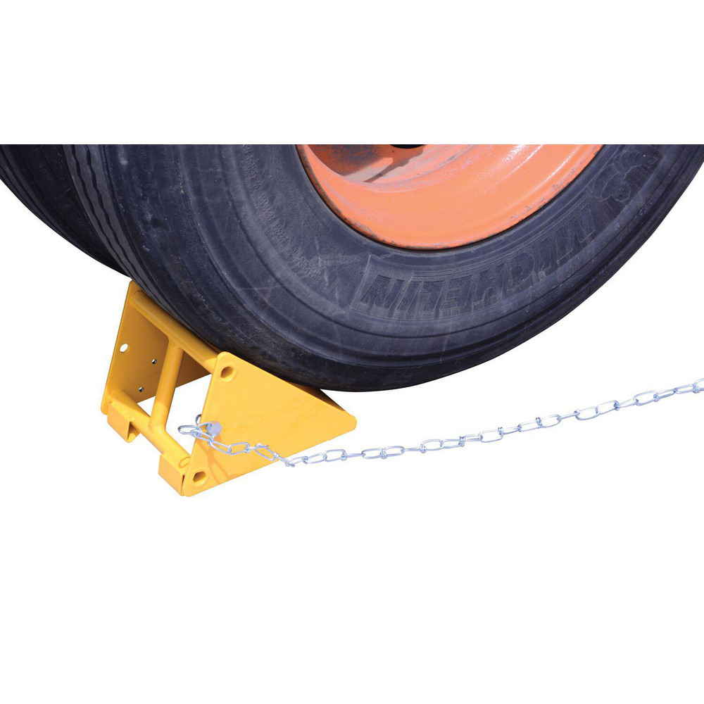 Vestil - Steel Wheel Chock: 11" OAL | MSC Direct