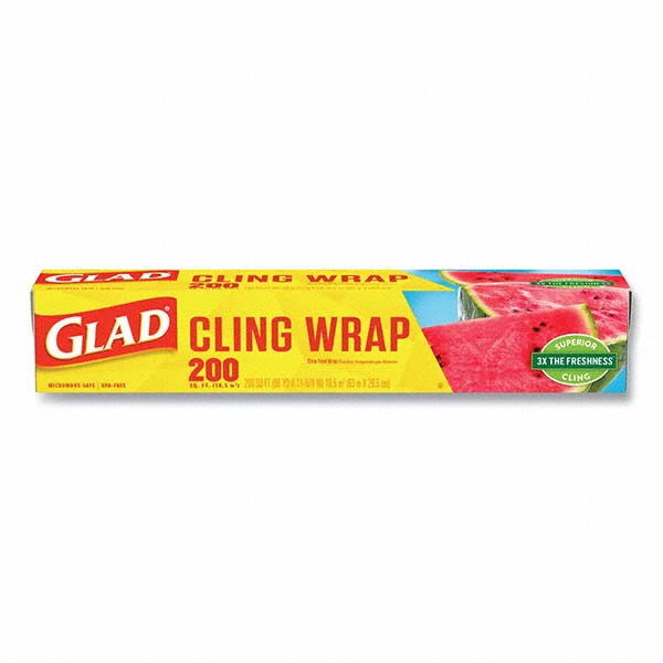 Glad - Plastic Wrap: Clear | MSC Direct