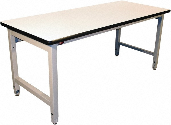 Proline - Work Bench: 72" Wide, 30" Deep, 30 to 30" High, Painted ...