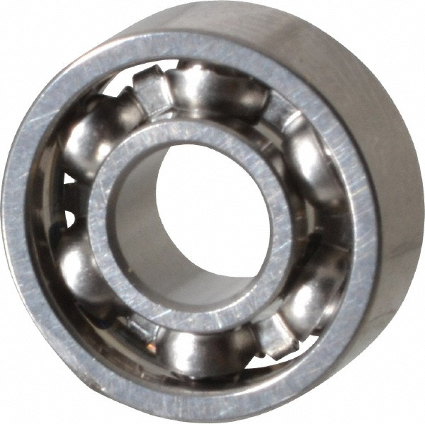Value Collection - 1/8" Bore Diam, 5/16" OD, Open Miniature Radial Ball Bearing - 35380476 - MSC ...
