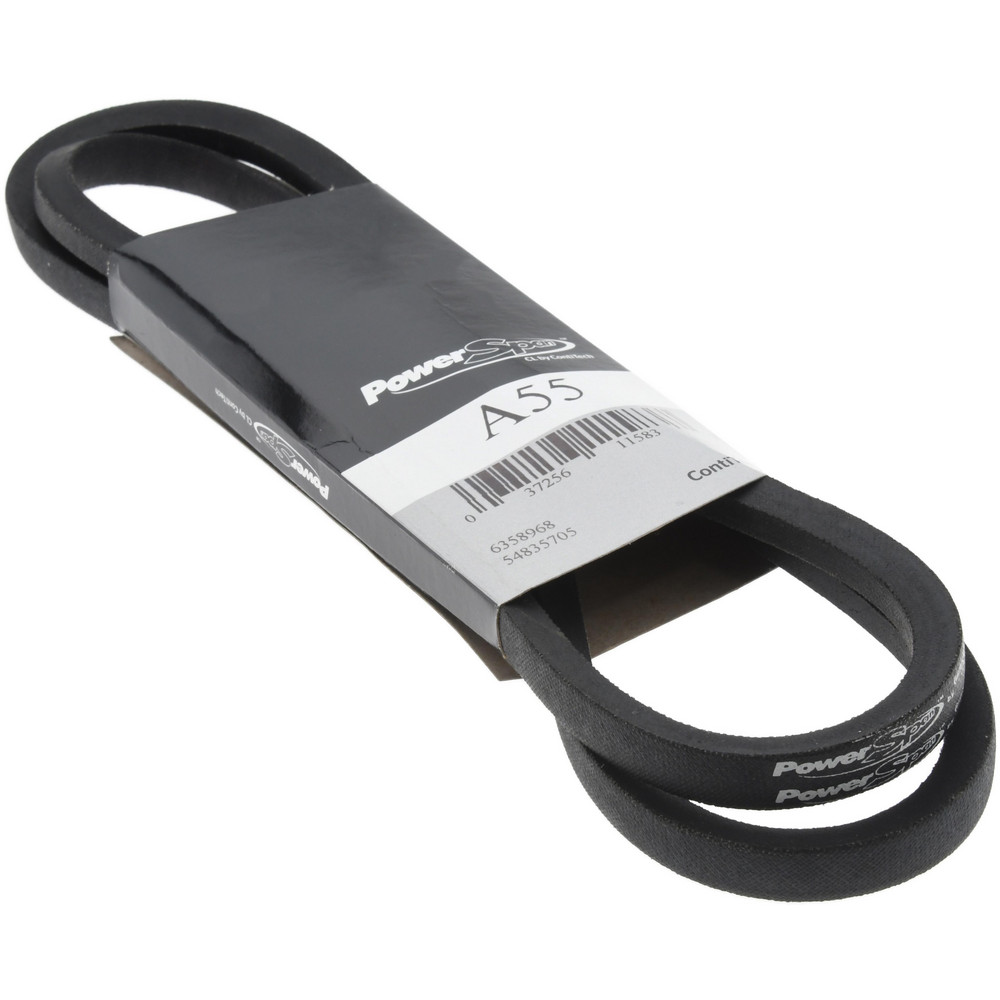 Value Collection - Standard V-Belt: Section A, 57.100" Outside Length ...