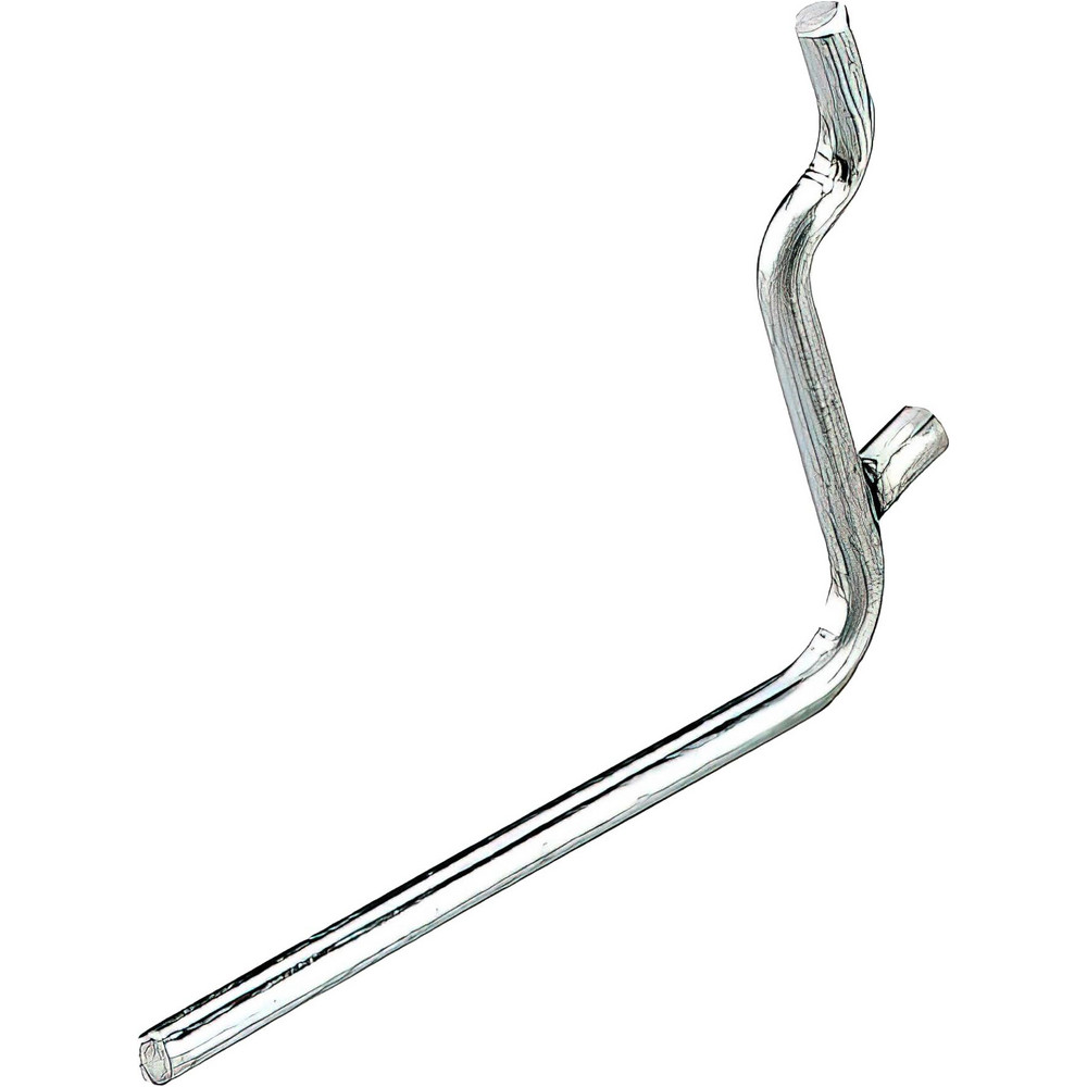 Onward - Pegboard Hooks: Angle Hook, Pegboard, Metal | MSC Direct