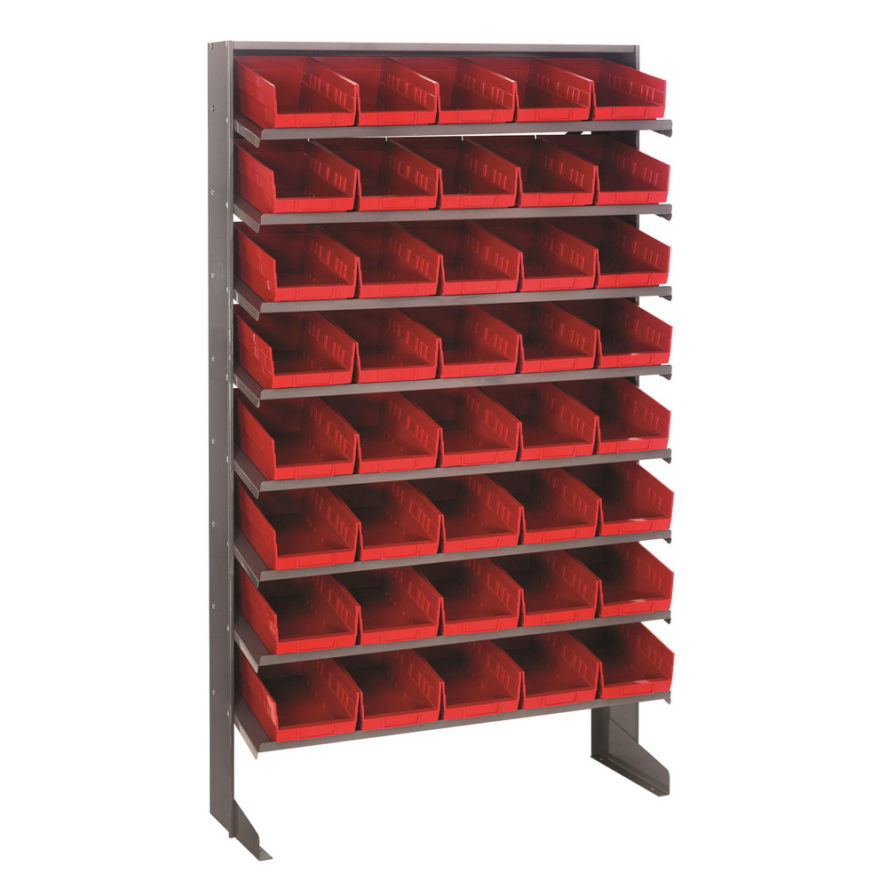 Quantum Storage - Pick Rack: Single-Sided Sloped Pick Rack Shelving ...