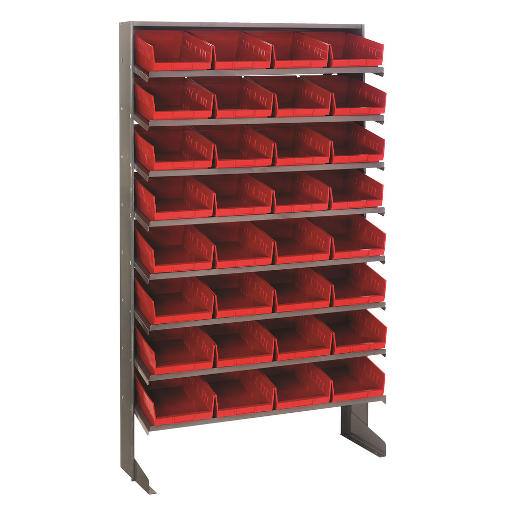 Quantum Storage - Pick Rack: Single-Sided Sloped Pick Rack Shelving ...