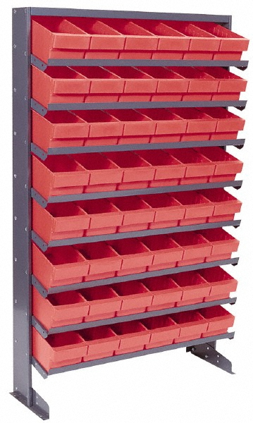 Quantum Storage - Pick Rack: Single-Sided Sloped Pick Rack Shelving ...