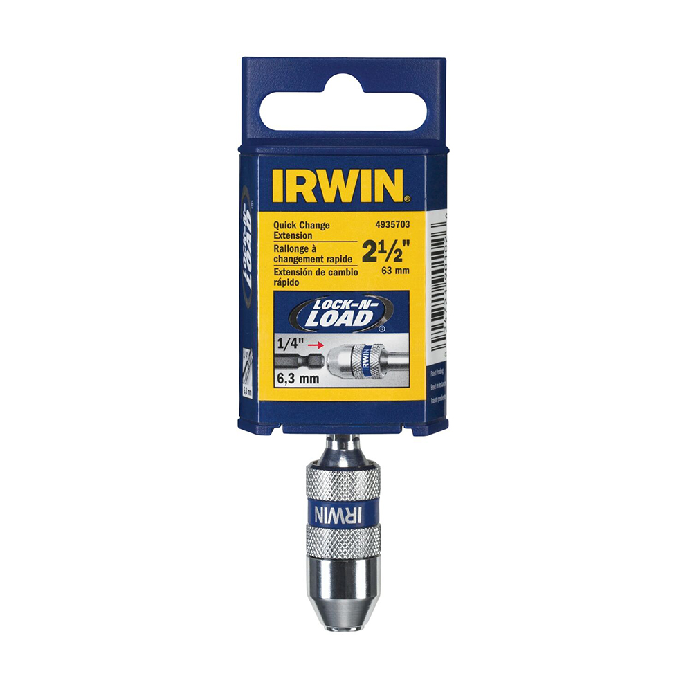 Irwin - 2" Overall Length, Straight Drill Bit Receiver | MSC Direct