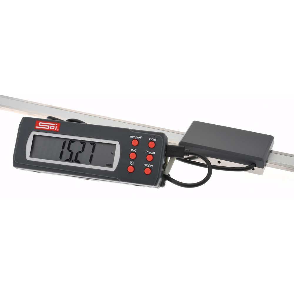 SPI - Horizontal & Vertical Electronic Linear Scale: 0 to 24", 0.002 ...