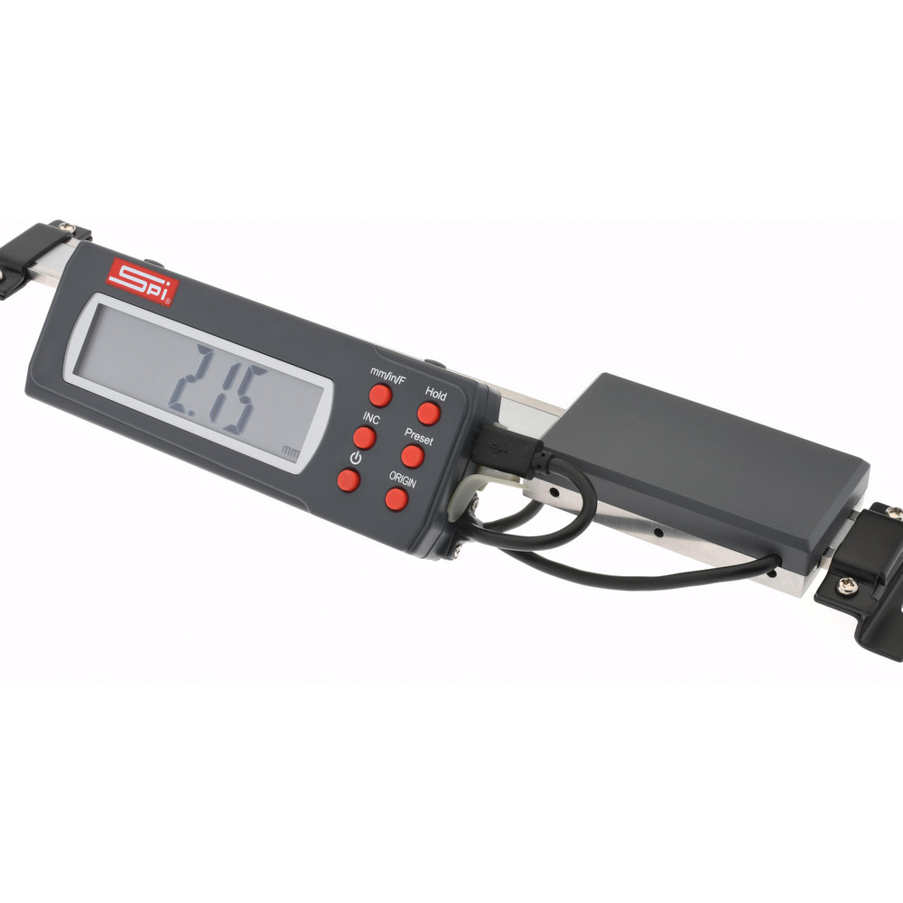 SPI - Horizontal & Vertical Electronic Linear Scale: 0 to 6", 0.0015 ...