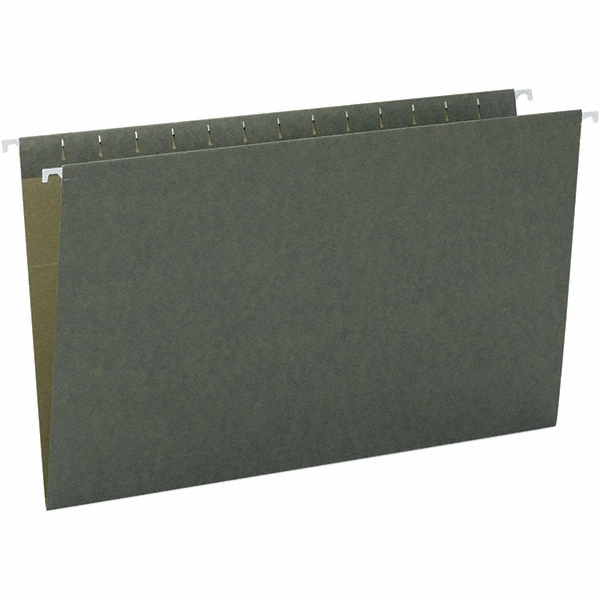 SMEAD - Hanging File Folder: Legal, Standard Green, 25/Pack | MSC Direct