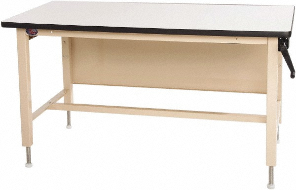 Proline - Heavy-Duty Work Bench: 72" Wide, 30" Deep, 30 to 30" High ...