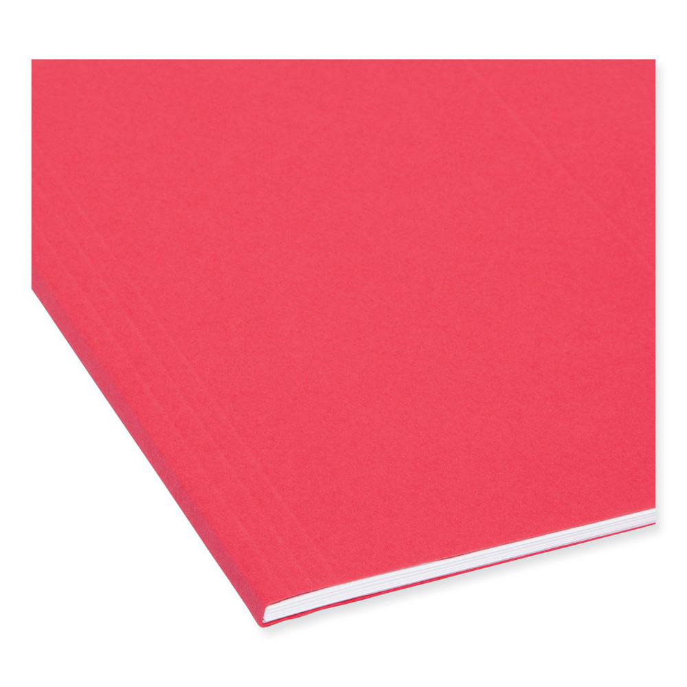 SMEAD - Hanging File Folder: Letter, Red, 18/Pack | MSC Direct