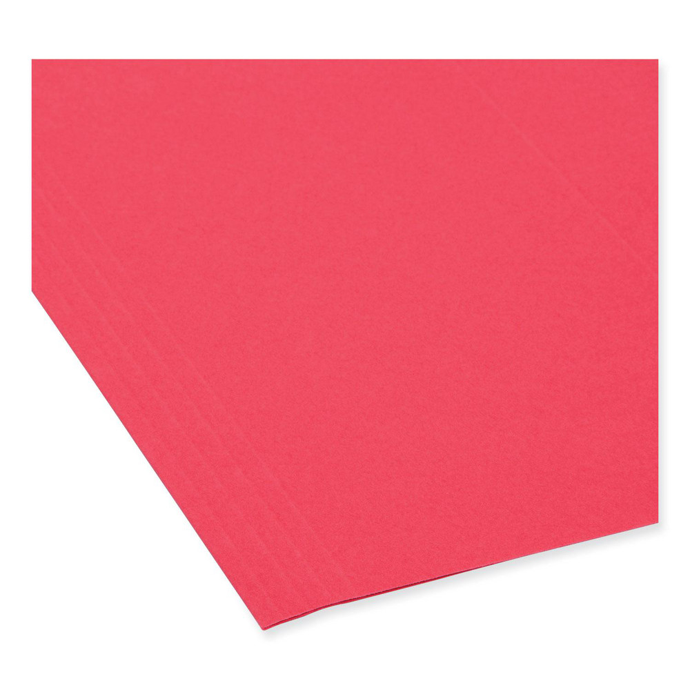 SMEAD - Hanging File Folder: Letter, Red, 18/Pack | MSC Direct