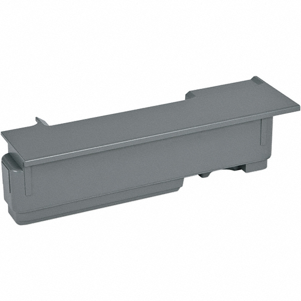 Lexmark - Office Machine Supplies: Waste Toner Box, Gray | MSC Direct