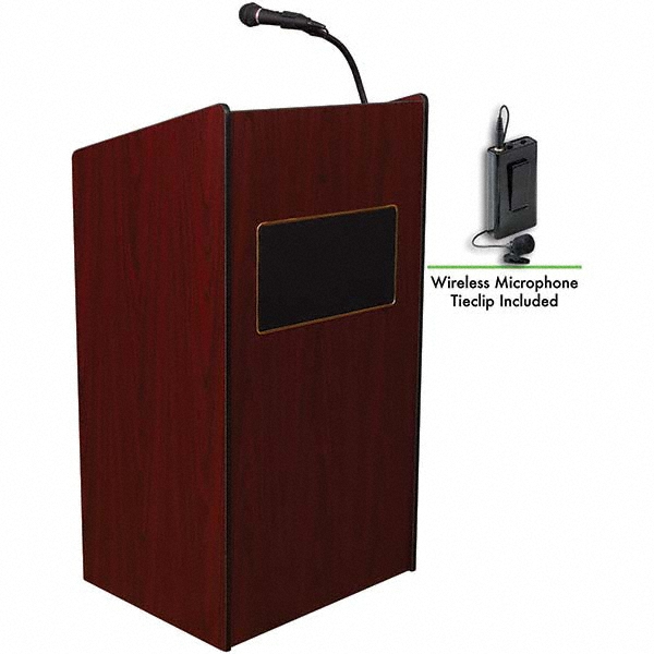Oklahoma Sound - Wood Full Floor Lectern | MSC Direct
