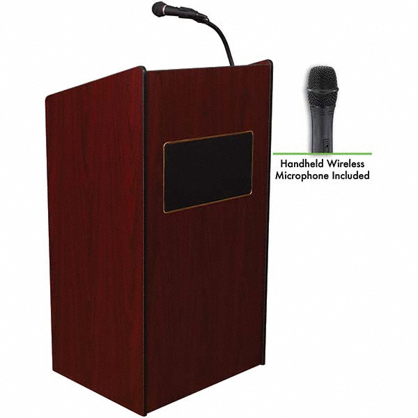 Oklahoma Sound - Wood Full Floor Lectern | MSC Direct