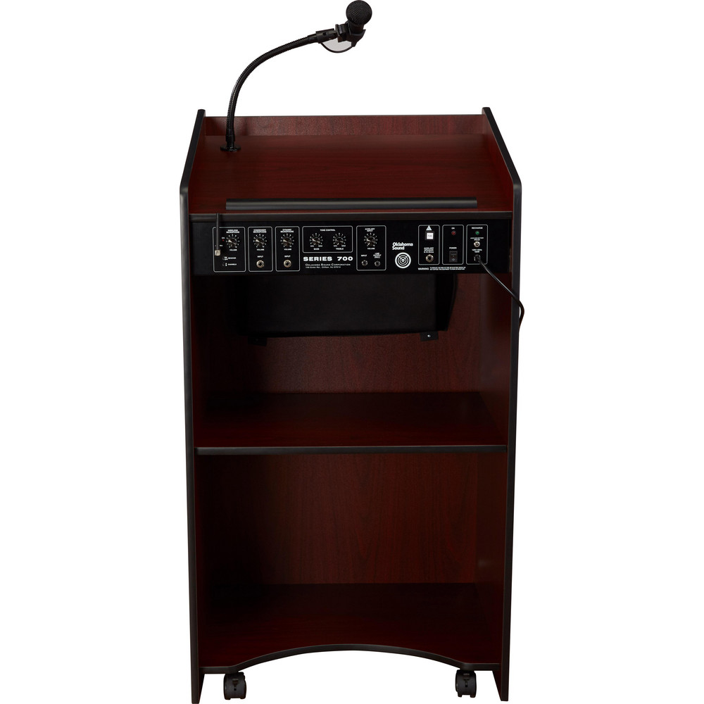 Oklahoma Sound - Wood Full Floor Lectern | MSC Direct
