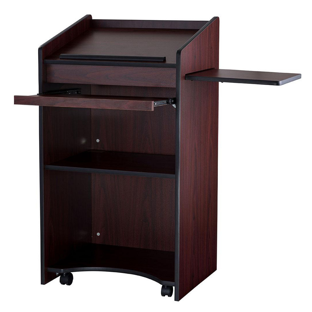 Oklahoma Sound - Wood Full Floor Lectern | MSC Direct