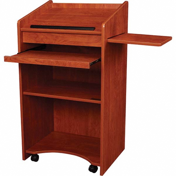 Oklahoma Sound - Wood Full Floor Lectern | MSC Direct