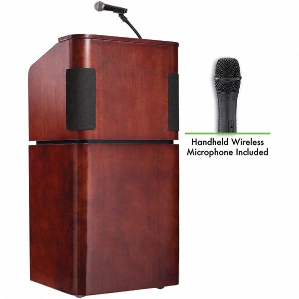 Oklahoma Sound - Wood Full Floor Lectern | MSC Direct
