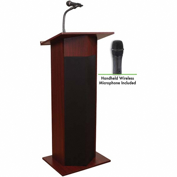 Oklahoma Sound - Wood Full Floor Lectern | MSC Direct