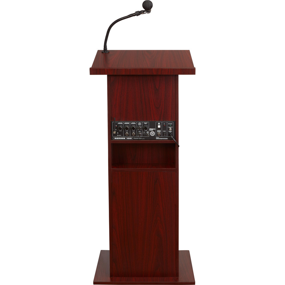 Oklahoma Sound - Wood Full Floor Lectern | MSC Direct