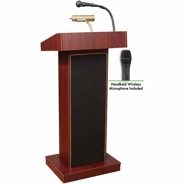 Oklahoma Sound - Wood Full Floor Lectern | MSC Direct